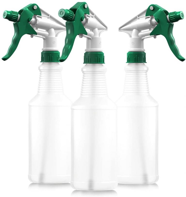 Empty Heavy Duty 16 Ounce HDPE Spray Bottles with Fully Adjustable ...
