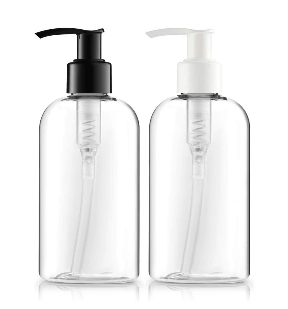 Plastic Bottles With Pump Dispenser 8 Oz Bar5F